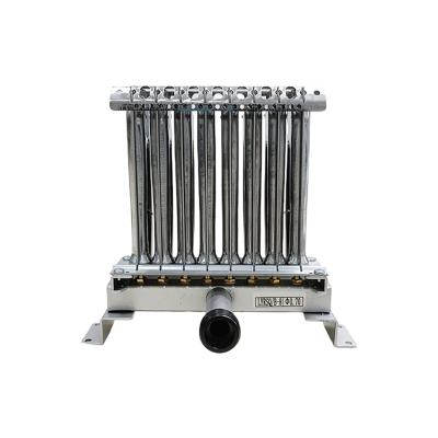 China 8-Row Gas Burner for Wall-Hung Boiler 8 Row Stainless Steel Natural Gas LPG High Efficiency for sale