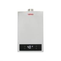 China White Wall-Mount Instant Gas Water Heater 16L High Efficiency Anti-Dry Burn for sale