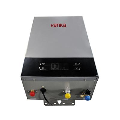 China Bathroom Indoor Gas Water Heater 12L Thermostatic Automatic Control for sale