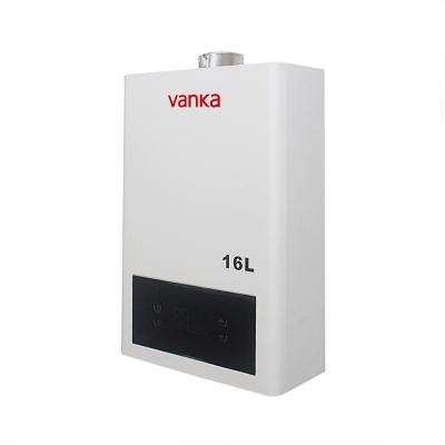 China 16L Whole House Tankless Gas Water Heater Forced Exhaust Thermostatic 35kW for sale