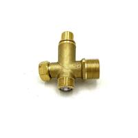 China Safety Gas Ball Valve Water Heater Pressure Relief Valve 1/2 Inch Brass Thread for sale