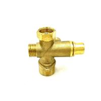 China Safety Gas Ball Valve Water Heater Pressure Relief Valve 1/2 Inch Brass Thread for sale