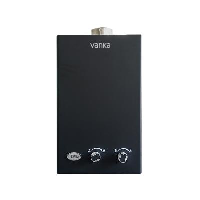 China 16L 18L 20L Tempered Glass Forced Exhaust Gas Water Heater Copper Tank for sale