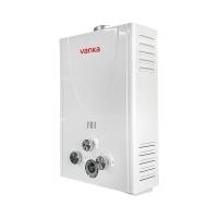 China Portable Outdoor Flued Instant Gas Water Heater 8kW for Camping RV Wall Mount Shower for sale