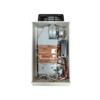 China 12V DC Gas Dual Power Portable Tankless Water Heater 2.5LPM Instant Heating for Camping RV for sale