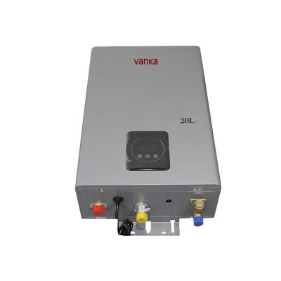 China 20L Portable Gas Water Heater Instant Hot Water Outdoor Camping LPG Propane 36-42kW for sale