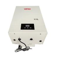 China Forced Exhaust Digital Tankless Gas Water Heater 12L 120V Instant Hot Water for Bathtub for sale
