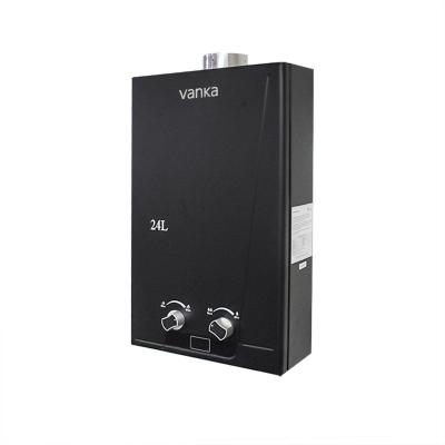 China 24L LPG Instant Gas Water Heater 110V-220V Forced Exhaust Constant Temperature for sale