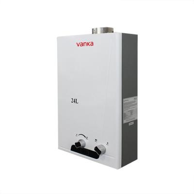 China 24L Natural Gas Tankless Water Heater Class A Energy Efficient Wall Mounted for sale