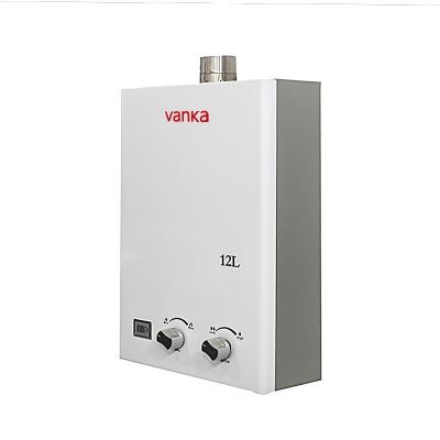 China 12L-24L Digital Forced Exhaust Gas Water Heater 88% Thermal Efficiency CE for sale
