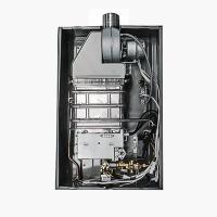 China 12L-24L Digital Forced Exhaust Gas Water Heater 88% Thermal Efficiency CE for sale