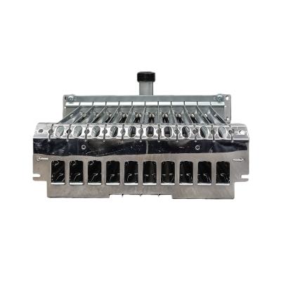 China 11 Row Burner Tray for Commercial Large Ovens LPG Natural Gas Dual Fuel 400x250x50mm for sale