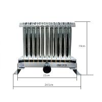 China 11 Row Burner Tray for Commercial Large Ovens LPG Natural Gas Dual Fuel 400x250x50mm for sale