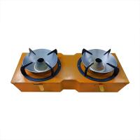 China Portable Dual Head Alcohol Stove Lightweight Folding 320g Outdoor Camping Cooker for sale