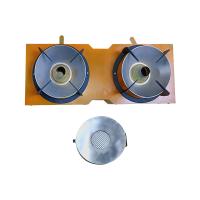China Portable Dual Head Alcohol Stove Lightweight Folding 320g Outdoor Camping Cooker for sale