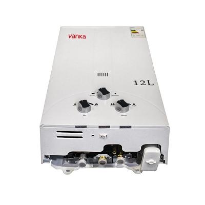 China 12L Wall Mounted Tankless Natural Gas Water Heater 110V 24KW On Demand Instant Hot Water for Home Hotel for sale