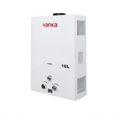 China 16L LPG Instant Tankless Water Heater 32kW Low Pressure Start for Home Hotel for sale