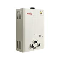 China 12L Wall Mounted Tankless Gas Water Heater 220V 45W Adjustable Temperature for Home Hotel Commercial Use for sale