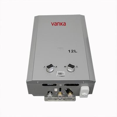 China 20KW LPG Flue Gas Water Heater 2800Pa Battery Powered Instant Hot Water for Home Hotel for sale