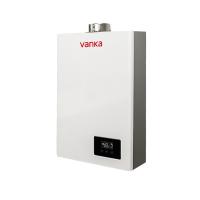 China Indoor Wall Mounted Tankless Gas Water Heater 220V Oxygen Free Copper Heat Exchanger for sale
