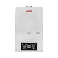China 10L White Balanced Flue Gas Water Heater 82% Thermal Efficiency Natural Gas LPG for sale