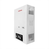 China 10L White Balanced Flue Gas Water Heater 82% Thermal Efficiency Natural Gas LPG for sale