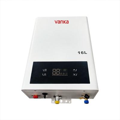 China 12L 16L Constant Temperature Gas Water Heater 30°C to 60°C Adjustable Low 0.002MPa Start Up Pressure for sale