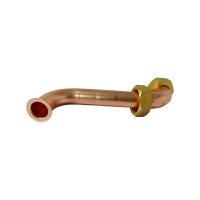China Wall Hung Boiler Copper Tube Compression Fittings Elbow Copper Return Pipe Set for sale