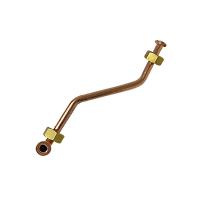 China Wall Hung Boiler Copper Cooling Pipe Water Pipe Fittings Brushed Welded Components for sale
