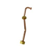 China Wall Hung Boiler Copper Cooling Pipe Water Pipe Fittings Brushed Welded Components for sale