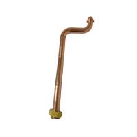China Gas Boiler Main Heat Exchanger Copper Tube Water Inlet Outlet Connection Set 15mm 18mm for sale