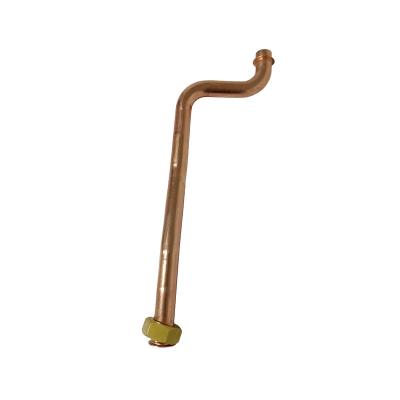 China Gas Boiler Main Heat Exchanger Copper Tube Water Inlet Outlet Connection Set 15mm 18mm for sale