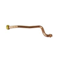 China Gas Boiler Main Heat Exchanger Copper Tube Water Inlet Outlet Connection Set 15mm 18mm for sale