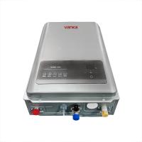 China 12L Tankless Water Heater Dual Flue Pipe Thermostatic Gray 60mm 500mm for sale