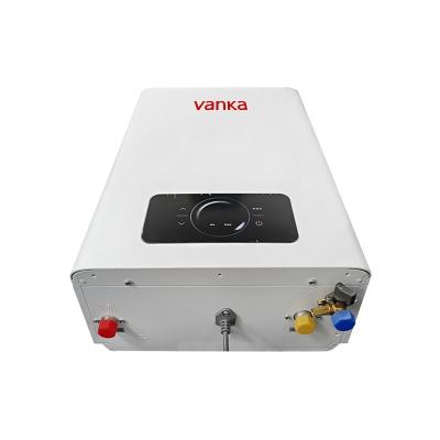 China 12L Tankless Thermostatic Water Heater Single Flue Pipe 60mm 80mm Customizable for sale