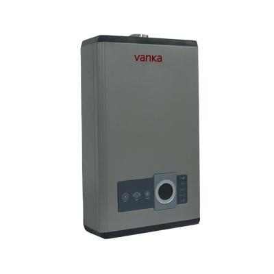 China Vanka Smart Tankless Gas Water Heater 12L 16L High Efficiency Instant Hot Water Digital Display for sale