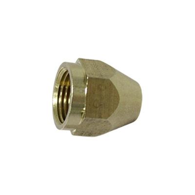 China Brass Gas Connector Threaded Straight Fitting 1/2 to 6 Inch for Natural Gas LPG Stovetops for sale