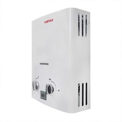 China Portable Camping RV Gas Water Heater 35-60C Instant Hot Water with Shower Head for sale
