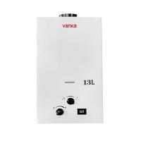 China 13L Flue Gas Water Heater Black Display Knob Control 90% Thermal Efficiency for sale