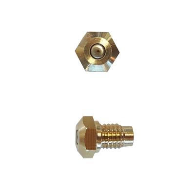 China Custom Brass Gas Nozzle for LPG Natural Gas Water Heaters M6 M8 M10 for sale