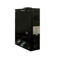 China 16L-24L Propane Tankless Gas Water Heater Tempered Glass Panel Forced Exhaust 220V for sale