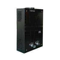 China 16L-24L Propane Tankless Gas Water Heater Tempered Glass Panel Forced Exhaust 220V for sale