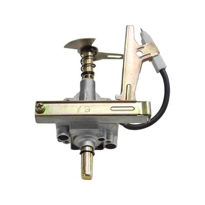 China Gas Stove Core Control Valve Components Brass Aluminum Alloy 0.8-4.2 L/min LPG Natural Gas for sale