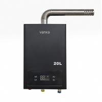 China Balanced Flue Indoor Gas Water Heater 20L Digital Temperature Control Instant Hot Water for sale