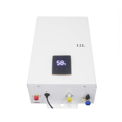 China 12L Indoor Tankless Gas Water Heater Thermostatic Constant Temperature Bathroom Kitchen Shower for sale