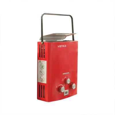 China 6L LPG Portable Gas Water Heater Outdoor Instant Shower for Camping Hiking for sale