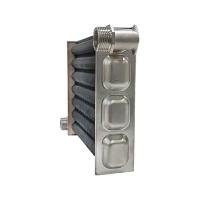 China Water Heater Heat Exchanger for 10L 12L Compact Design Small Size High Efficiency Heating Performance for sale