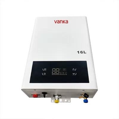 China Gas Water Heater 12-16L/min Constant Temperature System 0.02MPa Low Water Pressure Start 30°C-60°C Range for sale