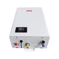 China White 16L Digital Thermostatic Gas Water Heater Single Flue Design Energy Saving Quiet Operation for sale