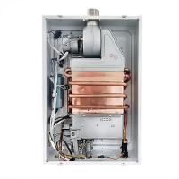 China White 16L Digital Thermostatic Gas Water Heater Single Flue Design Energy Saving Quiet Operation for sale
